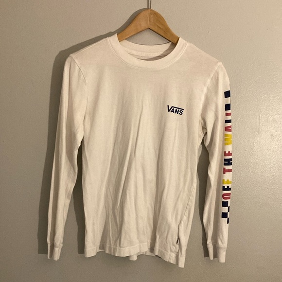 Vans | Tops | Vans Long Sleeve Tshirt | Poshmark